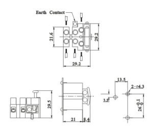 Fuse terminal blocks 3 poles - China light bulb socket