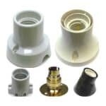 What are the different types of batten lamp holders?