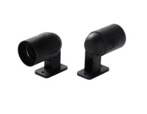 Thermoplastic wall or ceiling light bulb socket E27